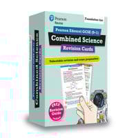 Pearson REVISE Edexcel GCSE Combined Science (Foundation): Revision Cards incl. online revision ...