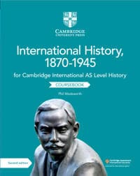 Cambridge International AS Level International History, 1870–1945 Coursebook | CDON