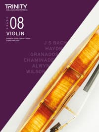 Trinity College London Violin Exam Pieces From 2020 Grade 8 Trinity