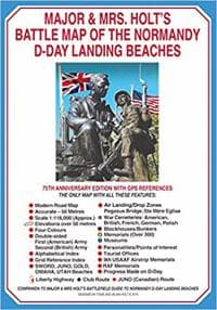 Major & Mrs Holt's Battle Map of The Normandy D-Day Landing Beaches ...