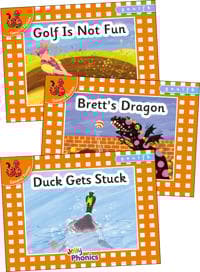 Jolly Phonics Orange Level Readers Set 3 | CDON