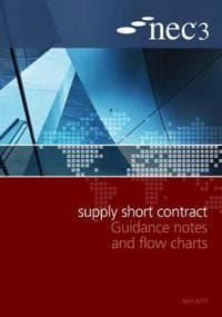 NEC3 Supply Short Contract Guidance Notes and Flow Charts | CDON