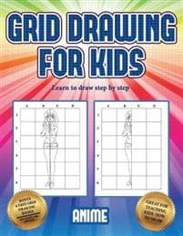 Learn to draw step by step (Grid drawing for kids - Anime) | James ...