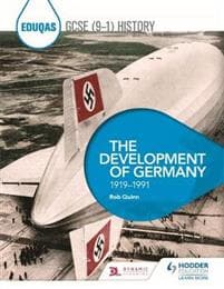 Eduqas GCSE (9-1) History: The Development of Germany, 1919-1991 | CDON