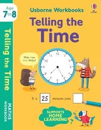 Usborne Workbooks Telling the Time 7-8 | CDON