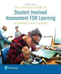 Introduction to Student-Involved Assessment FOR Learning, An | CDON