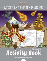 Moses and the Ten Plagues Activity Book | CDON