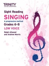 Trinity College London Sight Reading Singing: Grades 6-8 (low voice) | CDON