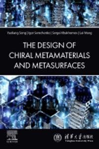 The Design of Chiral Metamaterials and Metasurfaces | CDON