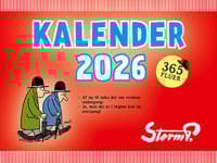 Storm P. - Kalender 2026 - 365 fluer | CDON