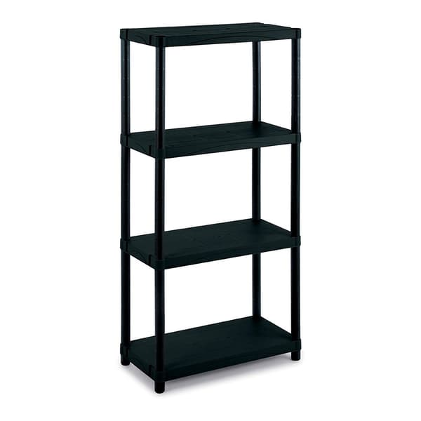 Oem Hylla S4 4 Hyllor Svart | CDON