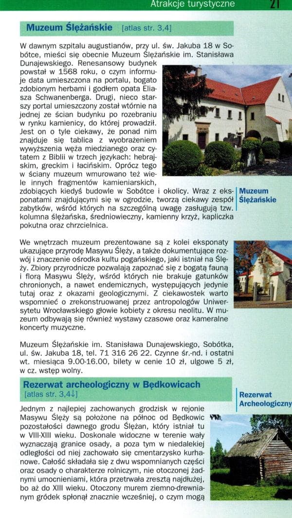 Ślęża ja sen ympäristö. Kuvitettu opas kartoineen. Galileot | CDON