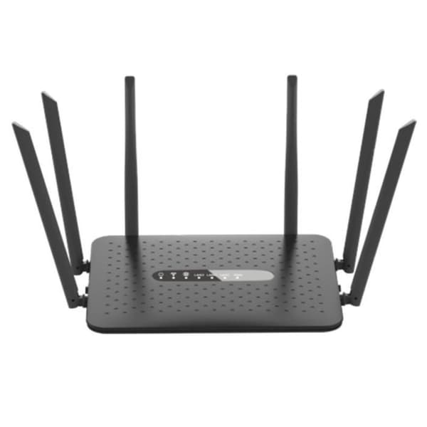 LUNAVO gigabit wifi-router 5g/2.4g 1200m hem dubbelband med bred ...