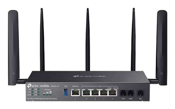 DSL Gatewayer - TP-LINK - DR3650v-4G - Wi-Fi 6 AX3000 - 4G LTE - 8 ...