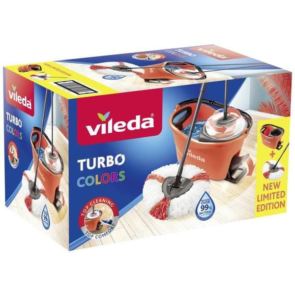 Vileda 167758 Turbo Colors Mopp Coral 1 st. | CDON