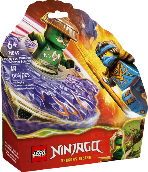 LEGO 71849 Nya mot spinner med muterat monster | CDON