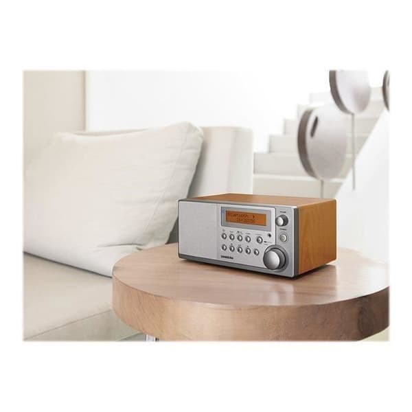 Sangean DDR31BT klockradio - Valnöt - DAB+/FM - 4W RMS - Bluetooth | CDON