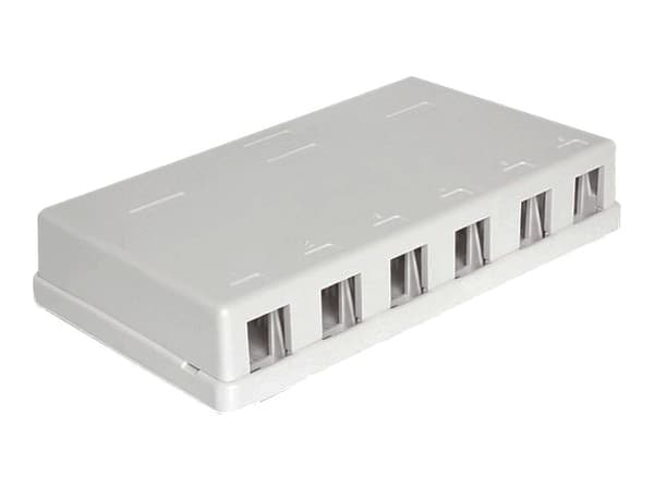 Keystone Surface Mounted Box 6 Port | CDON