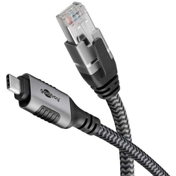 Ethernet-kaapeli USB-C™ 3.1 - RJ45, 1,5 m | CDON