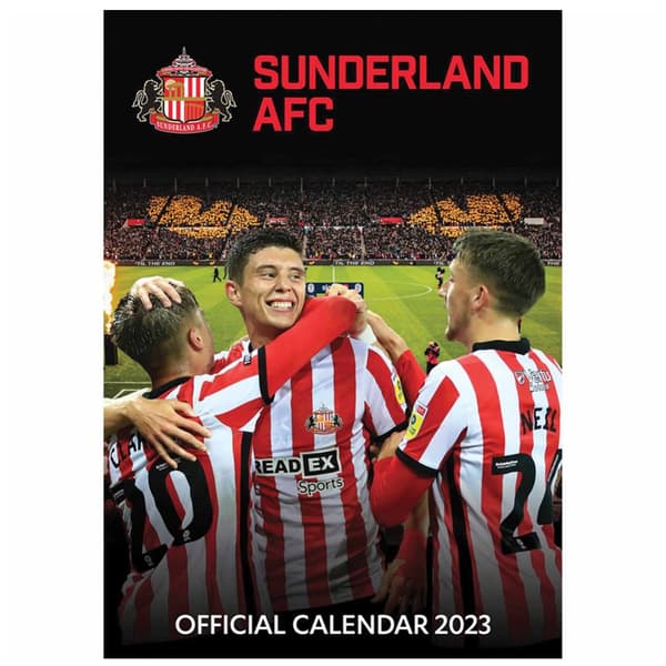 Sunderland Afc 2023 A3 Wall Calendar Cdon