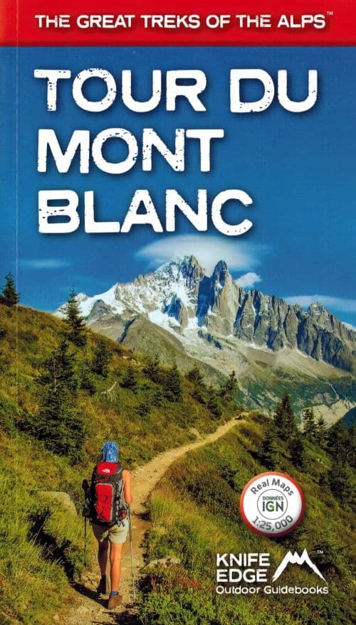 Tour du Mont Blanc. Opas. IGN | CDON