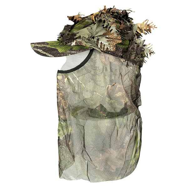 Jack Pyke Unisex Adult LLCS Oak Leaf Camo Baseball Cap with Veil | CDON