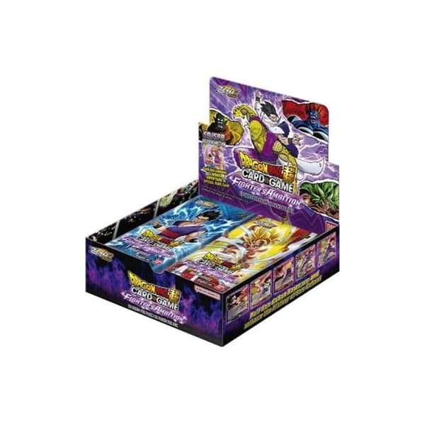 Box med 24 boosterpaket Dragon Ball Super B19 Zenkai Series Set 02 - Bandai - Kortspel | CDON