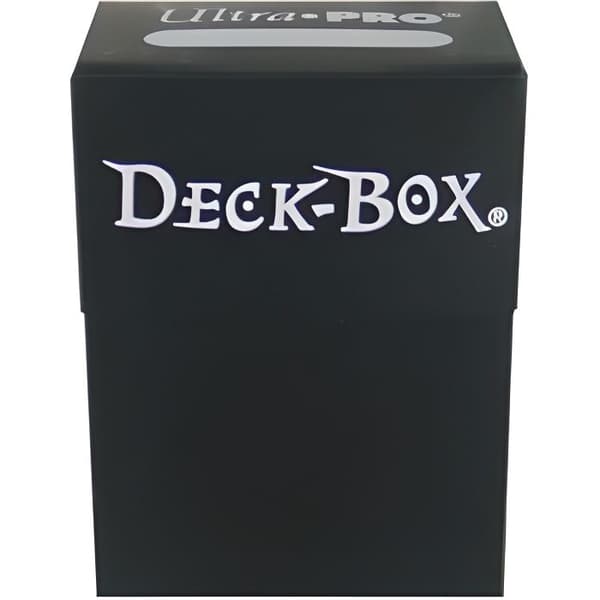 Ultra Pro Card Box Deck Box Solid Black | CDON