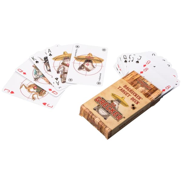 Zoomyo kortspel / målkort, western, zombie och militär design, 55 kort | CDON