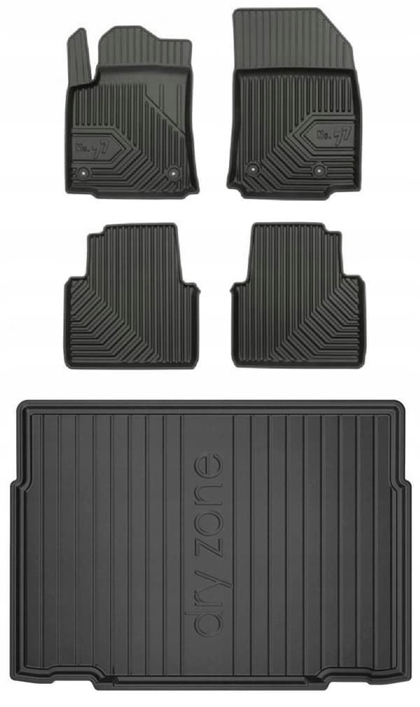 SET 77 Gummimattor och matta Citroën C3 Aircross från 2017- | CDON