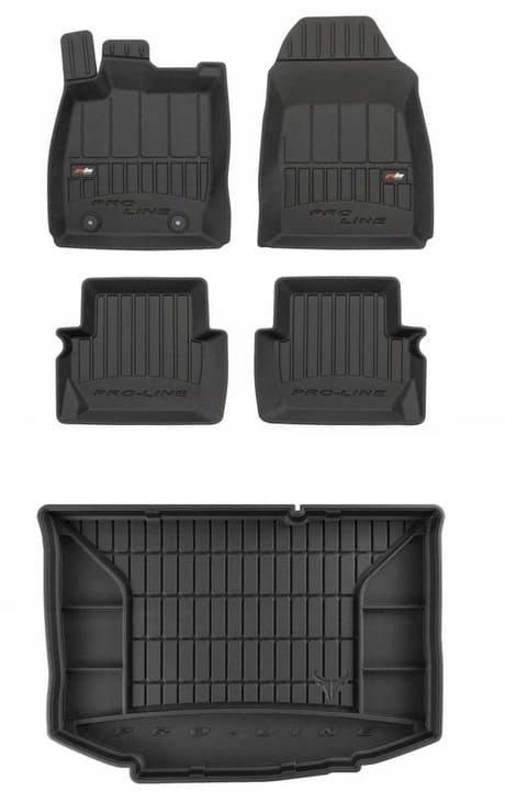 3D-KIT Gummimattor och matta Ford Fiesta Mk7 2012-2017 | CDON