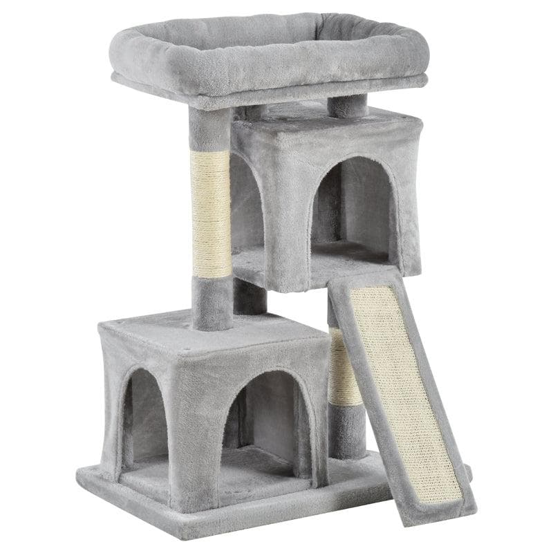 Rootz Cat Tree Cat Climbing Tree Sisal Posts Cat Scratching Post