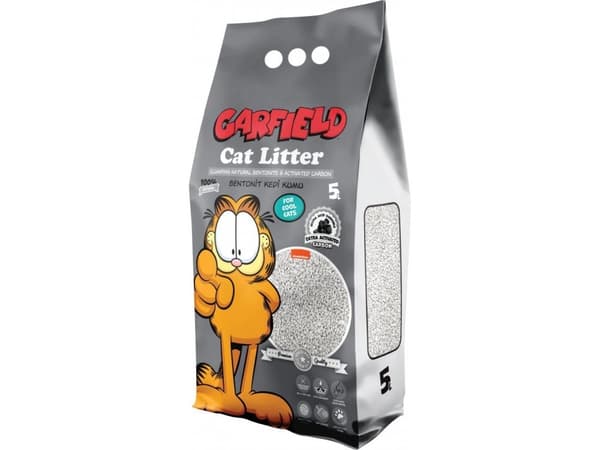 GARFIELD Garfield kattesand, bentonitt kattesand, med aktivert kull 5L ...