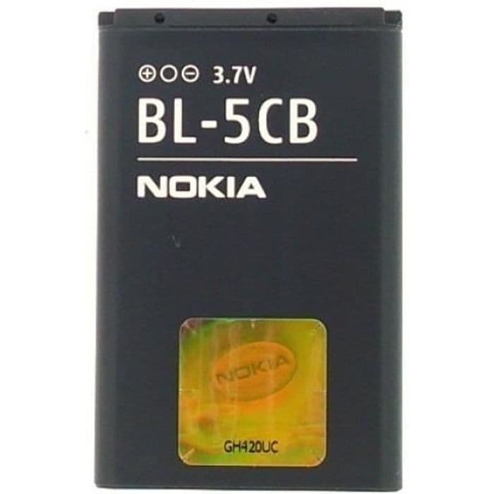 Original Nokia BL-5CB BL5CB batteri - Li-Ion, 3.7V | CDON