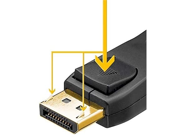 Wentronic goobay - DisplayPort-kabel - DisplayPort (M) till DisplayPort ...