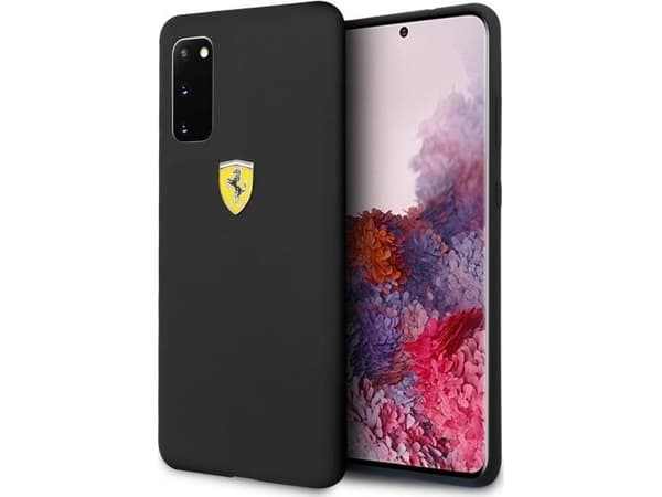 Ferrari Ferrari Hardcase FESSIHCS62BK S20 G980 czarny/black Silicone | CDON