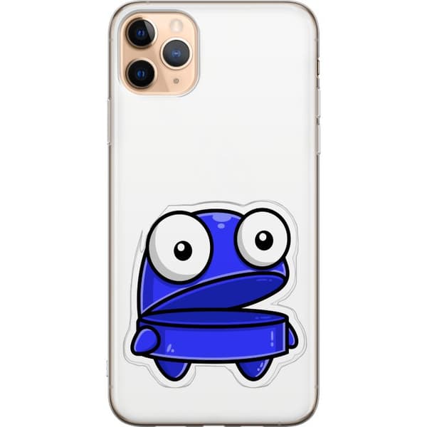 Kompatibelt Mobilskal till Apple iPhone 11 Pro Max Apple Blå tecknad ...