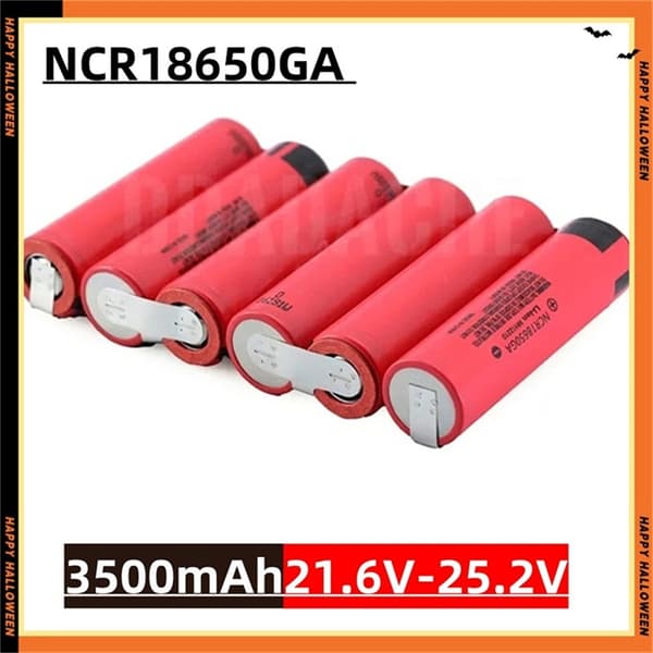 Original 18650 GA 2S 3S 4S 5S 6S 3500-7000mAh Hög kapacitet ...