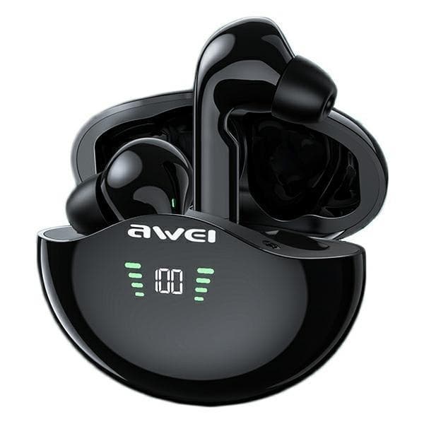 Awei TWS Bluetooth In-Ear Hörlurar T12P - Svart | CDON