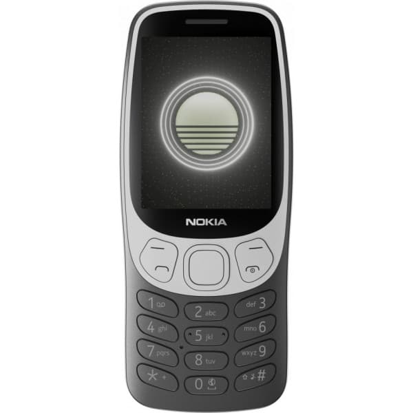 Nokia 3210 -peruspuhelin Dual-SIM, musta | CDON