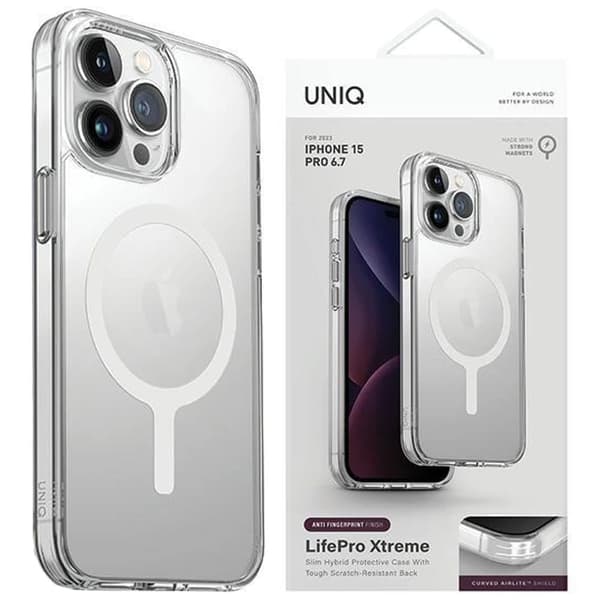 UNIQ LifePro Xtreme Magclick ladeveske til iPhone 15 Pro Max ...