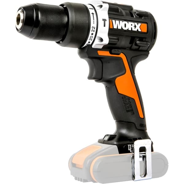 Worx Nitro WX352.9 Drill Wireless Percussion Screwdriver, PowerShare ...