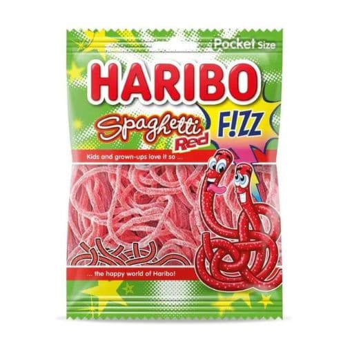 Haribo Spaghetti Red Fizz 70 g | CDON