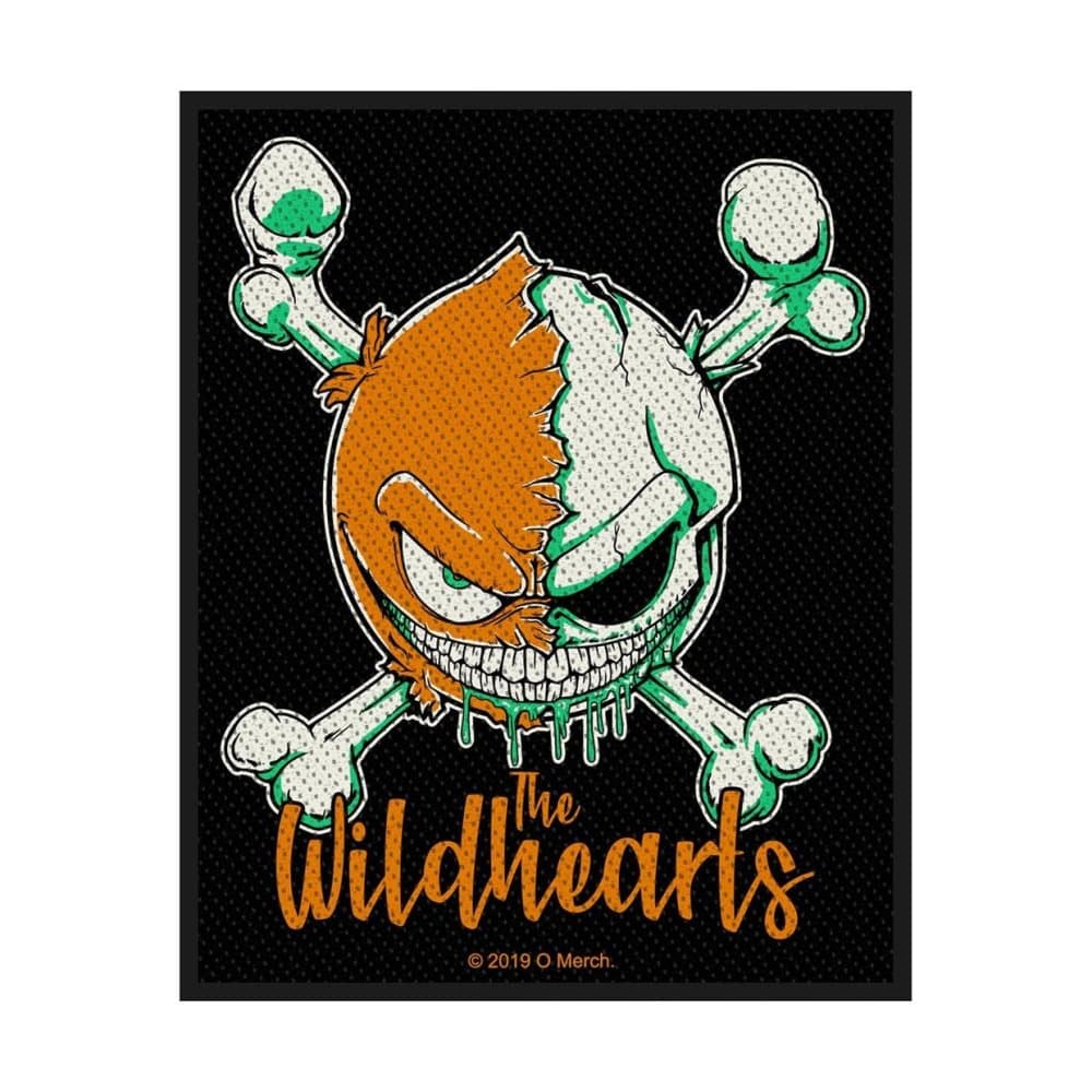 The Wildhearts Logo Skull Patch | CDON