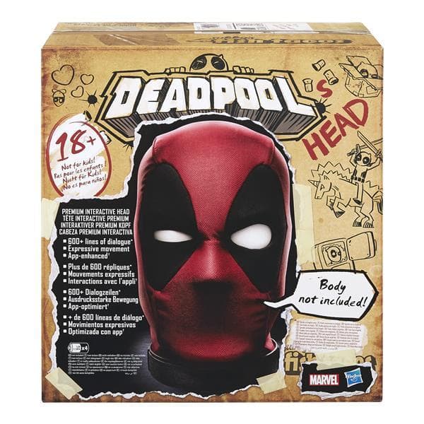 Marvel Deadpool Premium Interactive Head | CDON