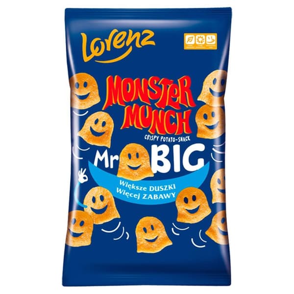 Monster Munch Mr Big Saltpotatischips 90 g | CDON