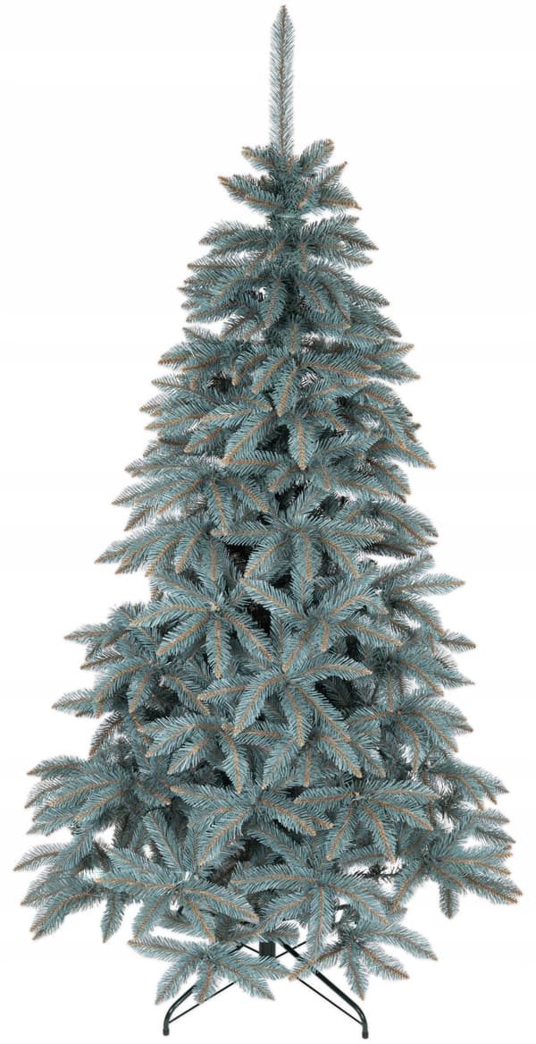 KUNSTIG JULETRÆ SOM ET LIV ÆGTE GRAN 220 CM TÆT SMUK LIMITED EDITION | CDON