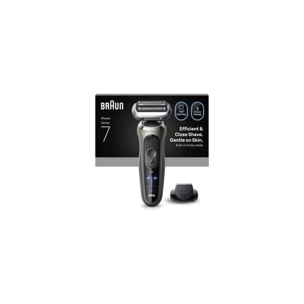 Braun Electric shaver 7 Series Wet & Dry 3 blades 72-C1200S Gold | CDON