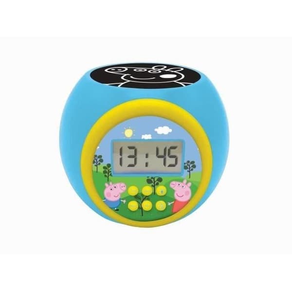 Peppa Pig projektor väckarklocka med timer | CDON