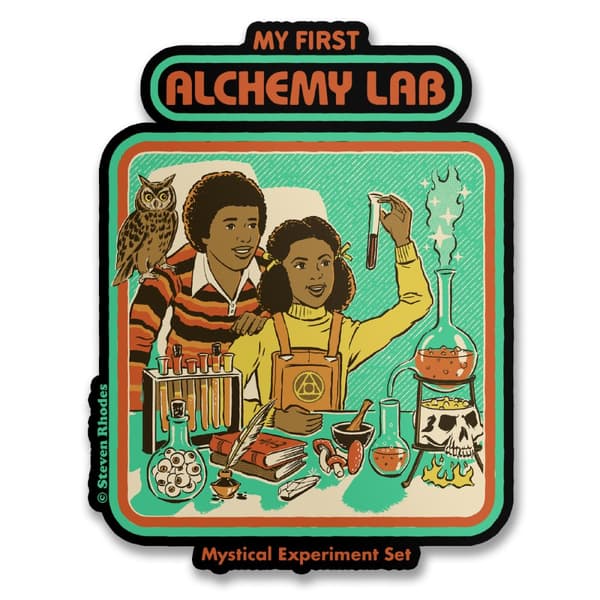 Steven Rhodes - My First Alchemy Lab Sticker | CDON